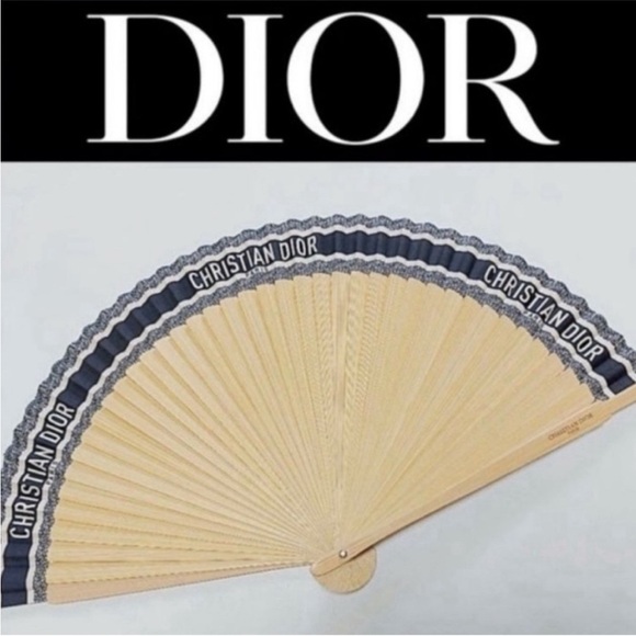 Dior | Accessories | Christian Dior Dioriviera Folding Hand Fan ...